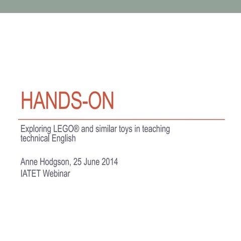 Hands On | PPT