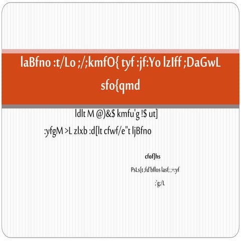 Handsout sanitation ppt | PPT