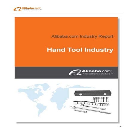 Hand tool industry_report (Full Version) | PDF