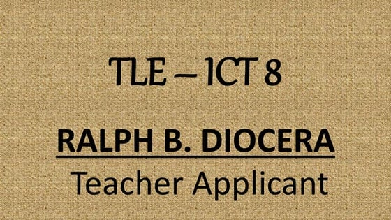 Computer Hand Tools_Lesson Plan | PDF