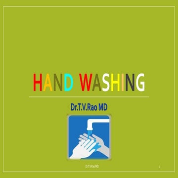 Hand Washing | PPT