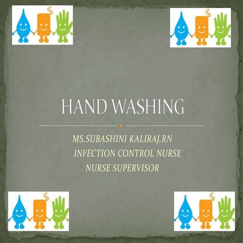 Hand washing | PPTX
