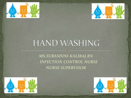 Hand hygiene | PPT