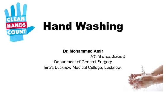 HCSW Hand Hygiene Competency | PPTX