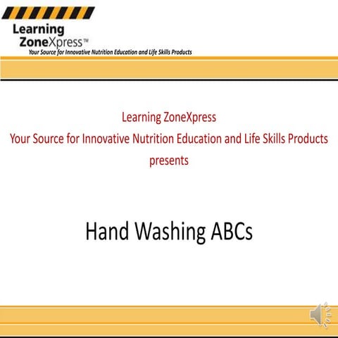 Hand Washing ABCs | PPTX