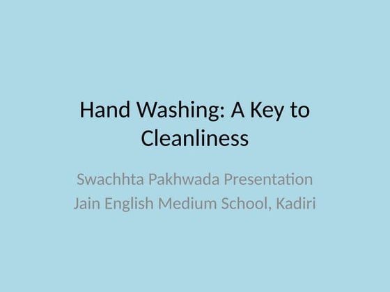 SANITATION | PPT