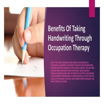 OT for Kids - Assessing and Improving Handwriting for Occupational ...