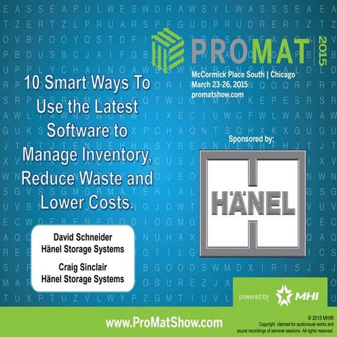 Promat 2015 floor seminar | PPT