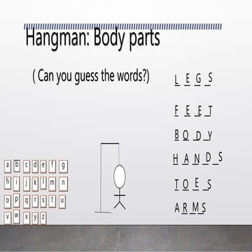 Hangman game | PPT