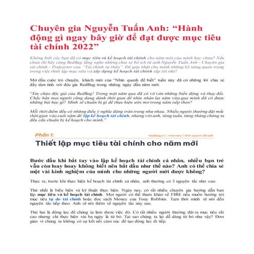 Phương pháp đặt mục tiêu SMART | PDF