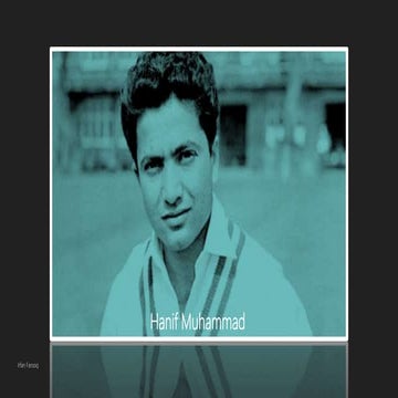 Hanif muhammad | PPTX