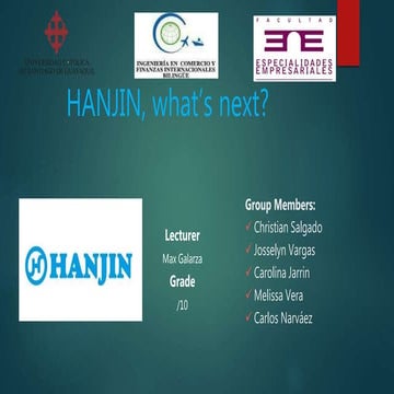 Hanjin presentation | PPTX