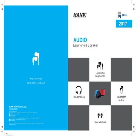 Hank audio product catalogue | PDF