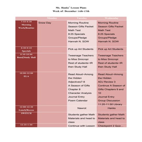 Keyboarding Assignment Sheet | XLSX