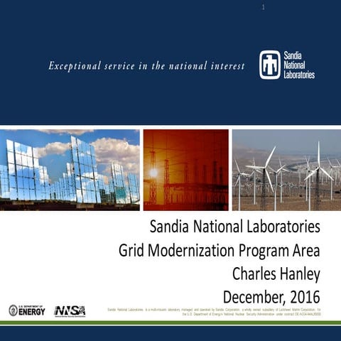 Grid Modernization Program Area | PDF