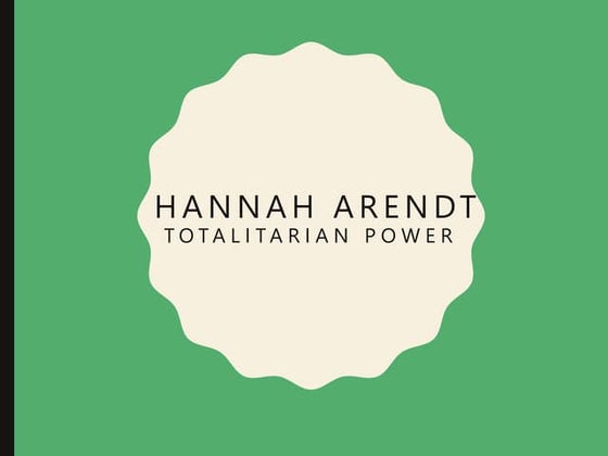 Totalitarianism | PPT