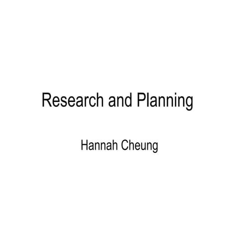 Hannah cheung reasearch powerpiont | PPT