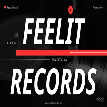 hanna Kimberly retail scavenger hunt for FeeLit Records | PPTX