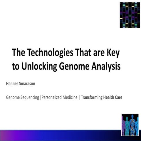 Key Technologies for Genome Analysis | PPT
