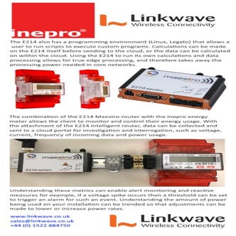 Linkwave Technologies & Inepro Metering | PDF