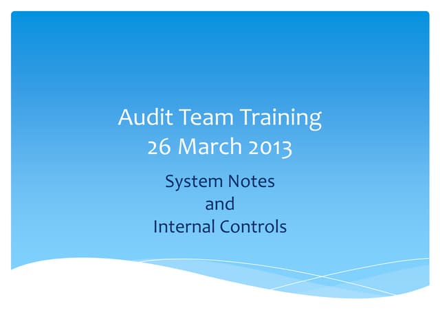 Internal audit ratings guide | PDF