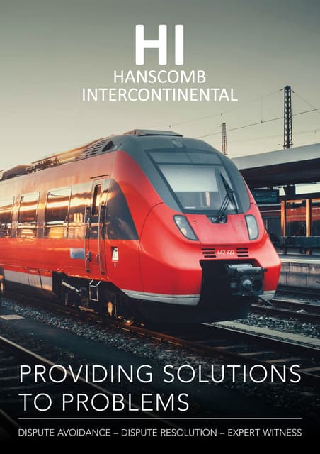Hanscomb Intercontinental services brochure | PDF