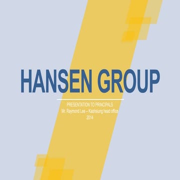 Hansen 20140326 web | PPTX