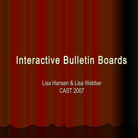 Bulletin board | PPTX
