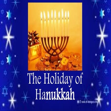 Hanukkah powerpoint | PDF