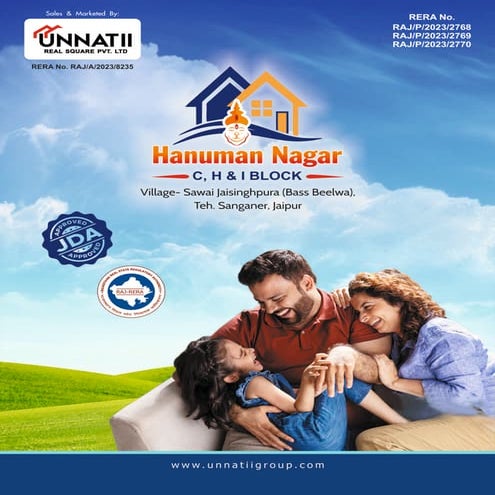 Hanuman Nagar brochure Jaipur Local Tonk Road | PDF