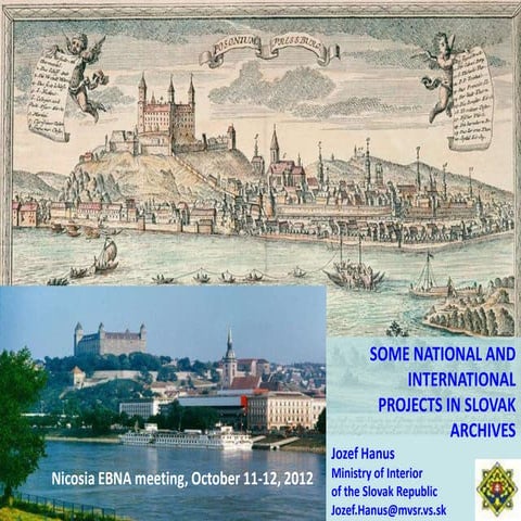 Jozef Hanus - Some national and international projects 2 | PPTX ...