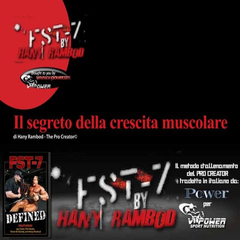 Hany Rambod FST 7 Training | PDF