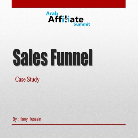 Case Study: Sales Funnel | PPTX