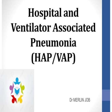 Ventilator associated pneumonia VAP | PPTX