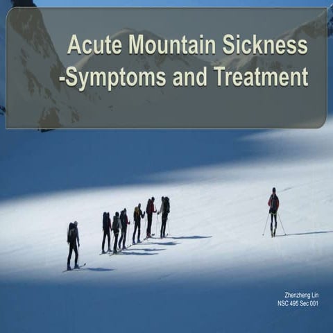 Hape and hace from altitude sickness | PPTX