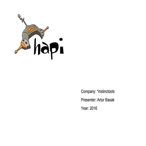 Hapi 2016 | PPT
