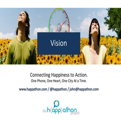 The H(app)athon Project - Updated Vision, Fall 2013 | PPTX