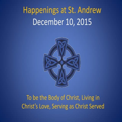 The story of St Andrew | PPT