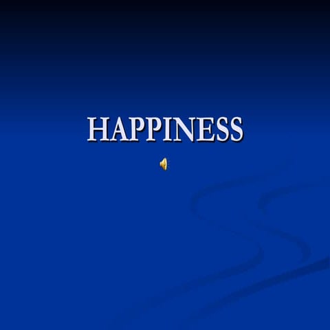 Happiness | PPT