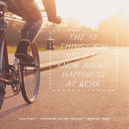 Happiness at work | PDF