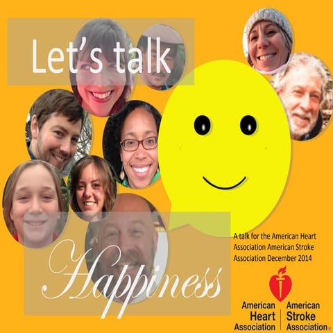 Happiness for the American Heart Association Seattle 2014 | PPT
