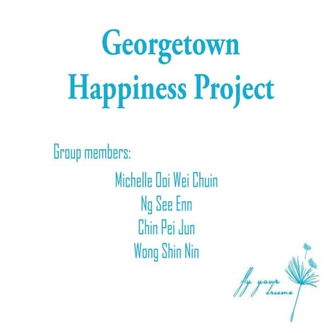 Happiness project presentation | PPTX