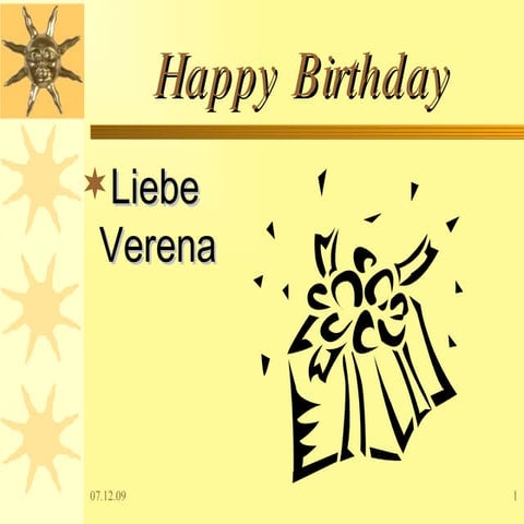 Happy Birthday | PPT