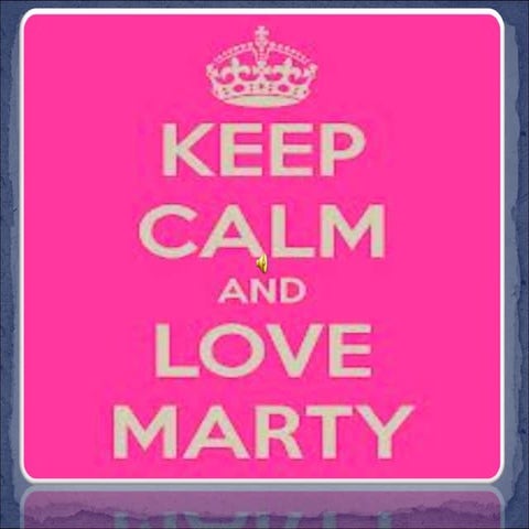 Happy birthday marty... | PPT