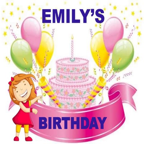 Happy birthday emily | PPTX