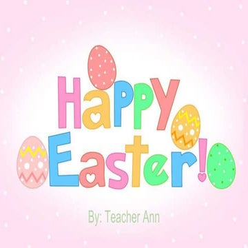 Happy Easter 1st and 2nd | PPT