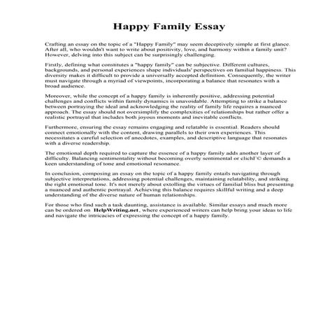 Happy Family Essay.pdf