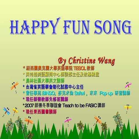 Happy Fun Song1 | PPT | Cats | Pets