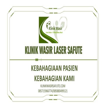 KLINIK WASIR SAFUTE | PPT