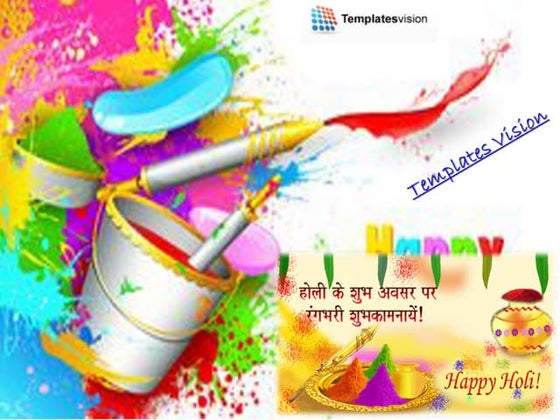 Presentation on Holi | PPT | Hinduism | Religion & Spirituality